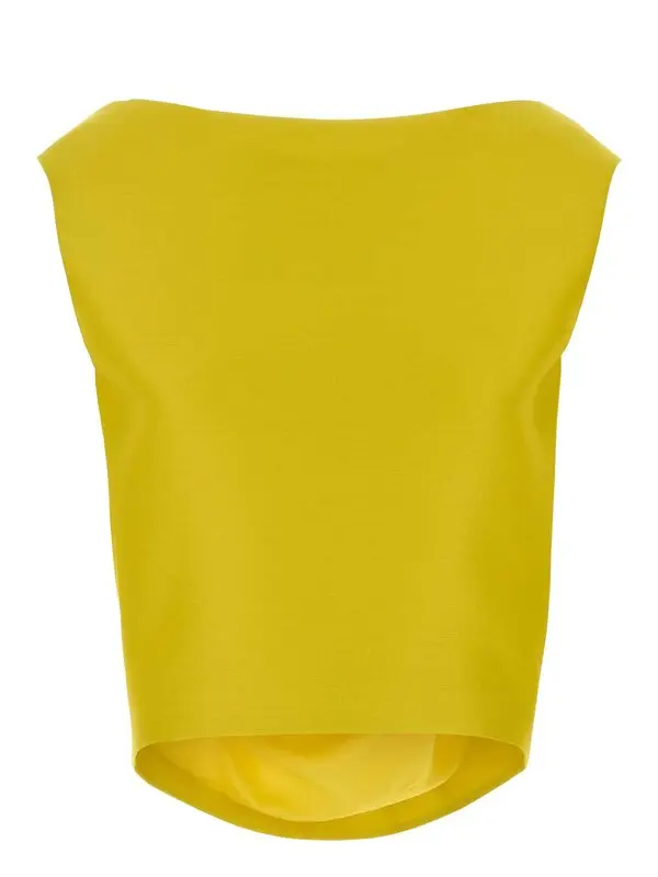 Balenciaga Cady Top - Yellow