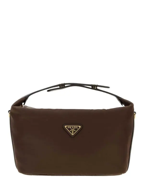 Prada Re-nylon Mini Cherie Handbag - Brown