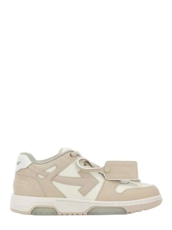Off-White Two-tone Leather Out Of Office Sneakers - Multicolor