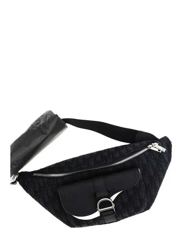 Dior Saddle Belt Bag - Black