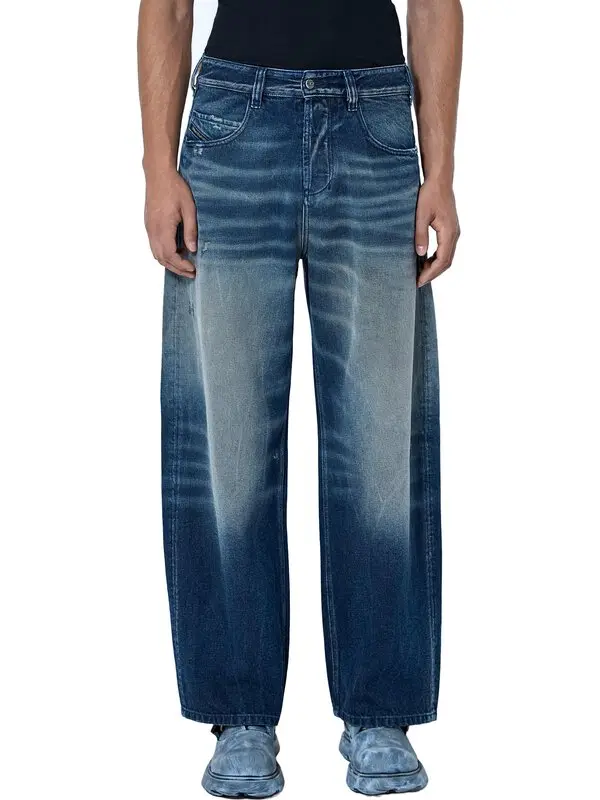 DIESEL® D-enim-m 1997 Wide-leg Jeans - Blue