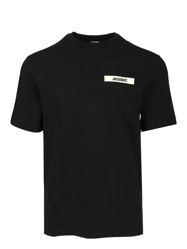 Jacquemus Cotton T-shirt - Black