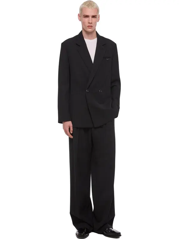 Helmut Lang Wardrobe Double-breasted Blazer - Black