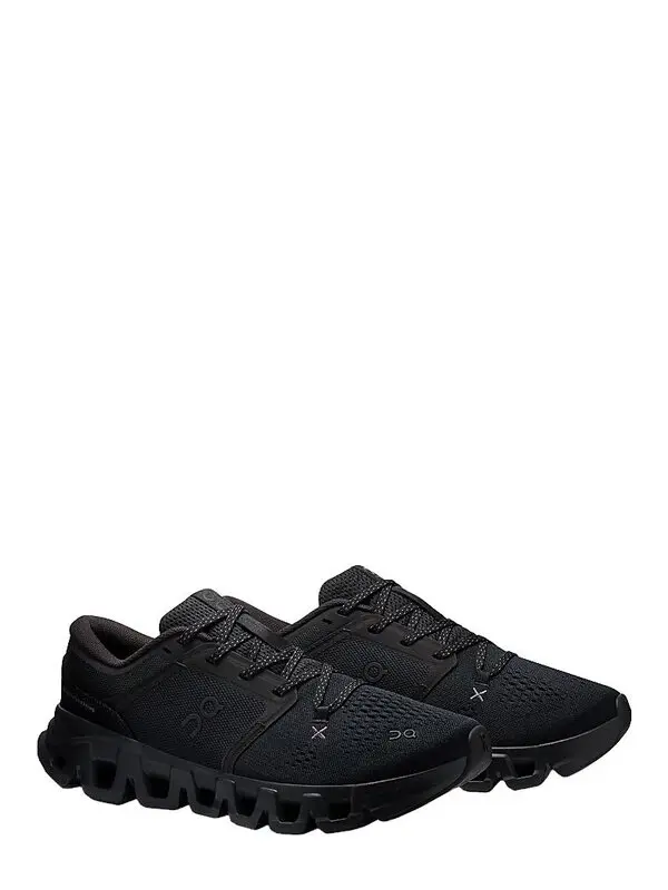 On X Running Sneakers - Black/black
