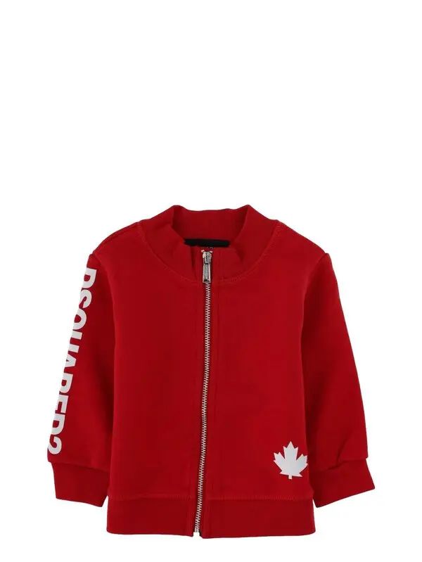 Dsquared2 Baby Cotton Sweatshirt - Red