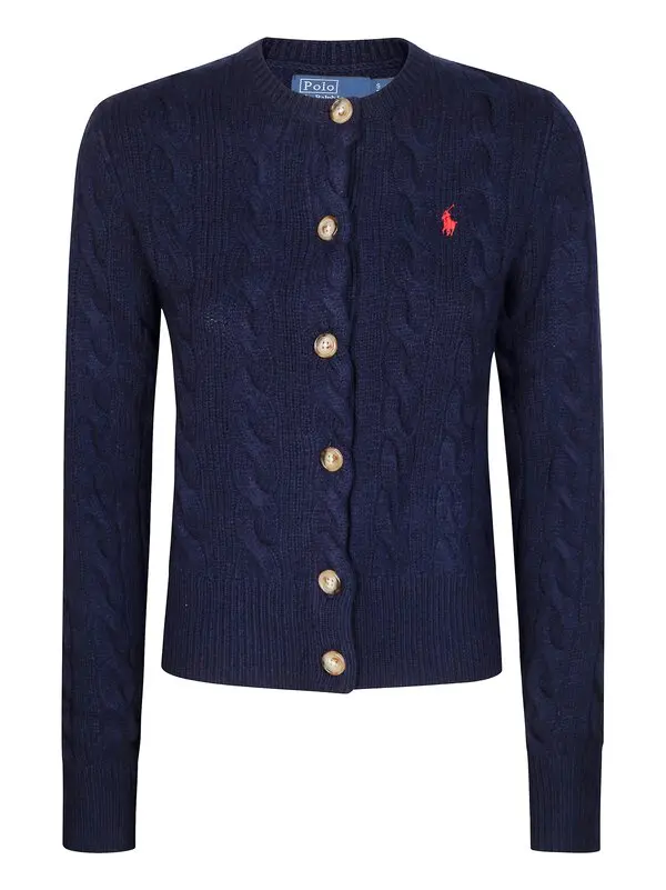 Polo Ralph Lauren Classic Cardigan - Blu
