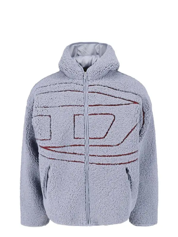 DIESEL® Classic Polyester Sweater - Grey
