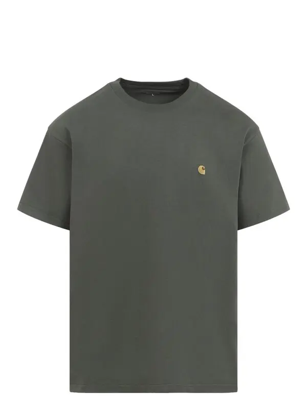 Carhartt Work In Progress Case T-shirt Short Sleeve Crew Neck - Green