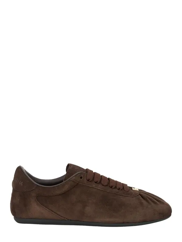 Dolce & Gabbana Calfskin Low-profile Sneakers - Brown
