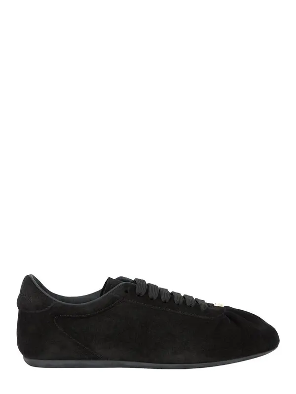 Dolce & Gabbana Calfskin Leather Sneakers - Brown