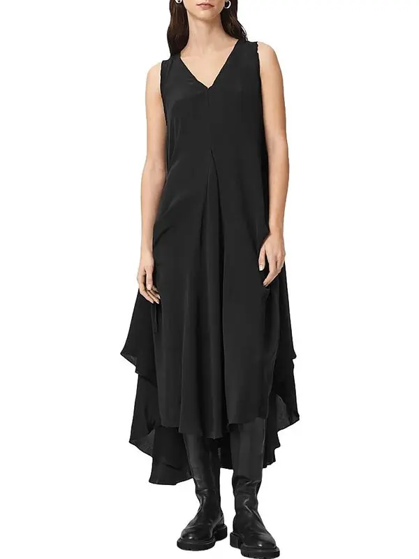 ALLSAINTS Sybil Midi Dress - Black