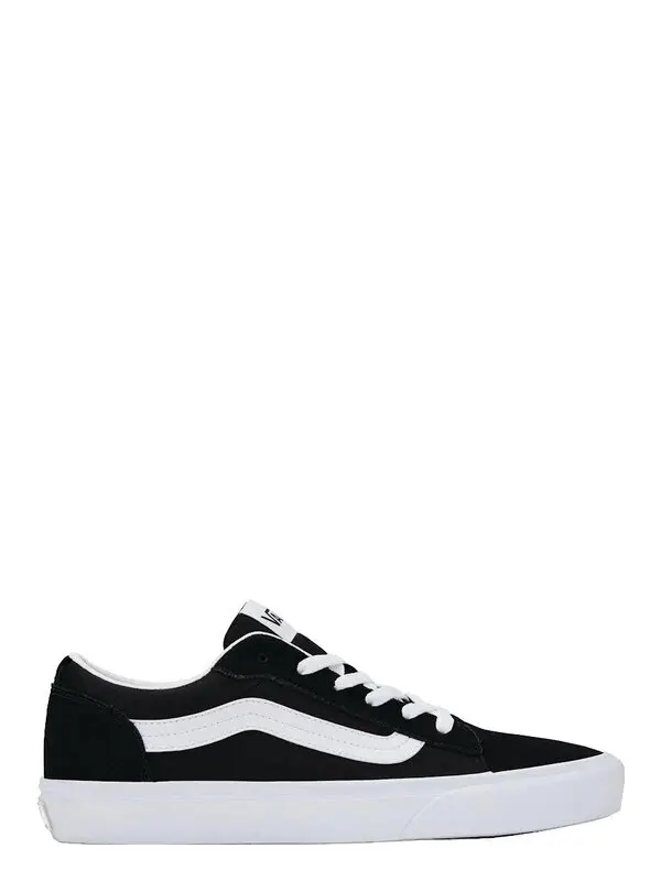 VANS Vero Long Sleeve Suede Canvas Sneakers - Black/white