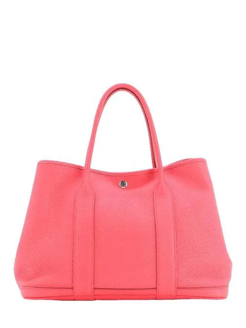 Hermès Garden Party Tote Leather 36 - Red