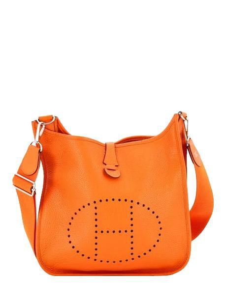 Hermès Evelyne Bag Gen Iii Clemence Pm - Orange