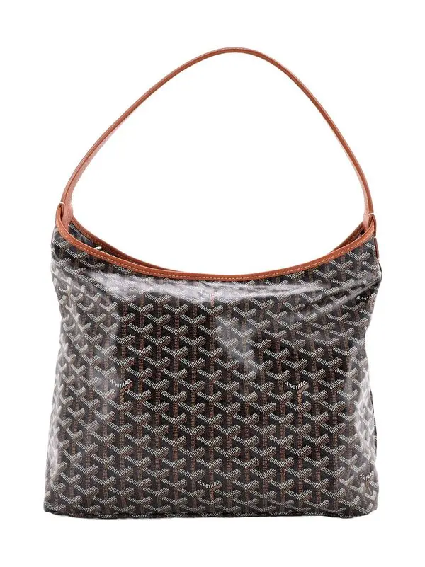 Goyard Boheme Hobo Coated Canvas - Brown