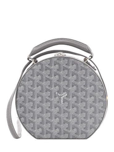 Goyard Alto Hatbox Bag Coated Canvas - Grey