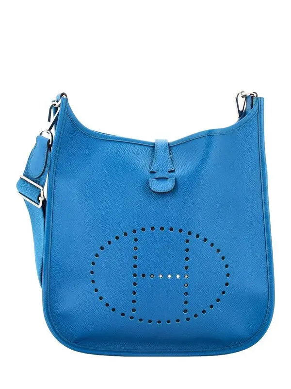Hermès Evelyne Bag Gen Iii Epsom Pm - Blue