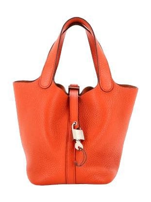 Hermès Picotin Lock Bag Clemence Pm - Brown