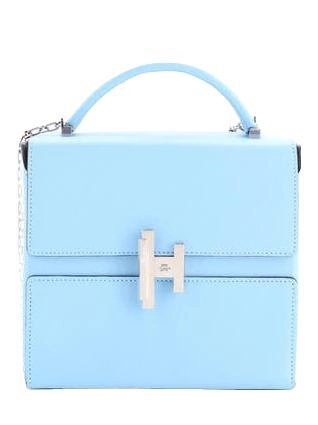 Hermès Cinhetic Top Handle Bag Chevre Mysore - Blue