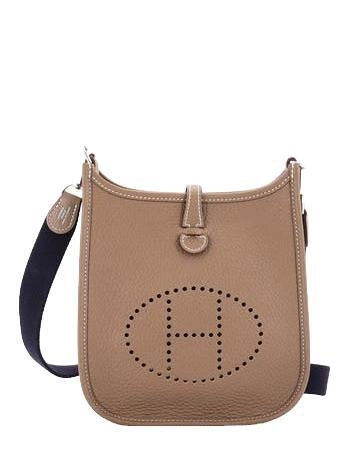 Hermès Evelyne Bag Gen Iii Clemence Tpm - Grey