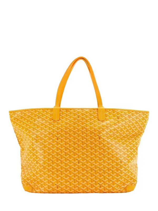 Goyard Artois Tote Coated Canvas Gm - Yellow