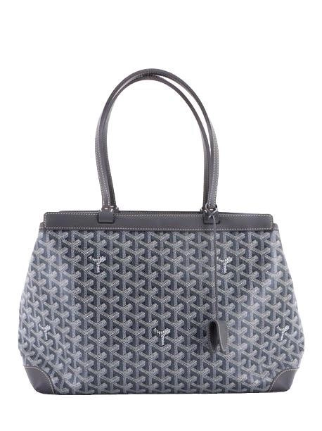Goyard Bellechasse Bag Coated Canvas Pm - Grey