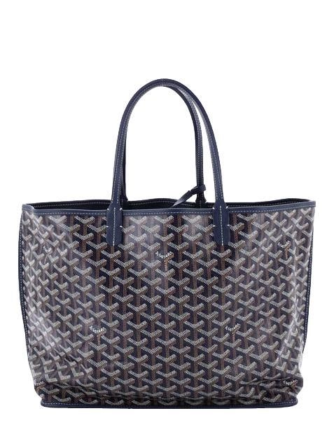 Goyard Anjou Reversible Tote Coated Canvas Pm - Blue