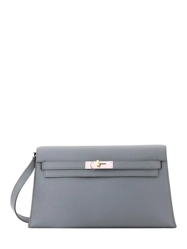Hermès Kelly Elan Shoulder Bag Epsom - Green