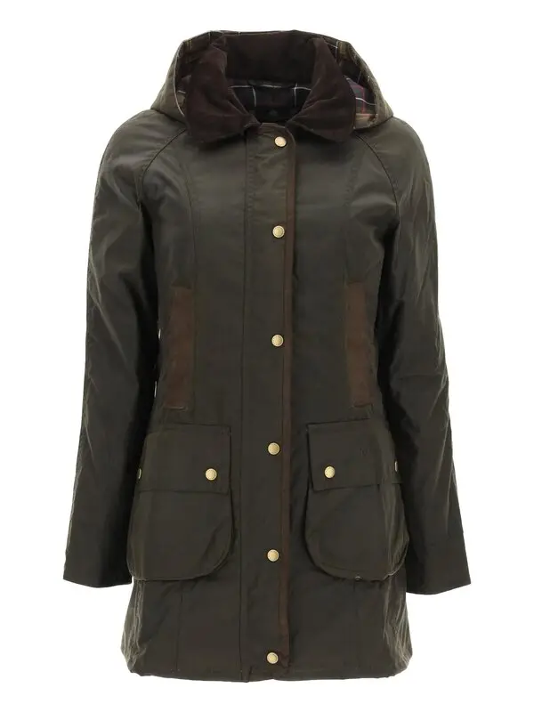 Barbour Bower Wax Jacket - Black