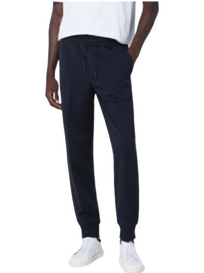 Zegna Drawstring Tapered-leg Trousers - Navy