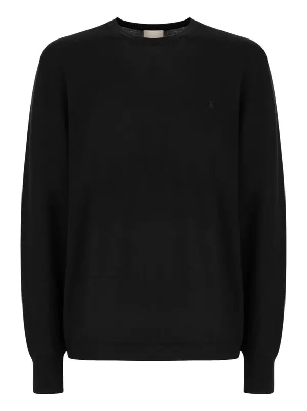 Calvin Klein Crew Neck Sweater - Black