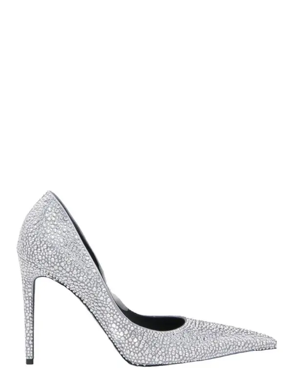 Alexander McQueen Skull Pump - Silver