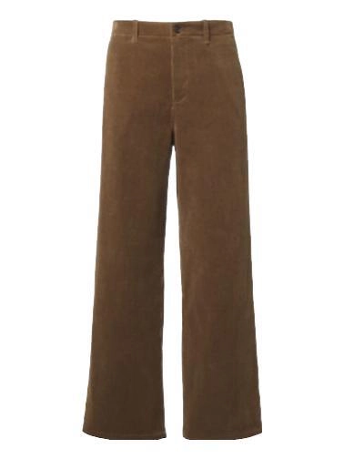 JIL SANDER Cotton Corduroy Wide-leg Pants - Brown