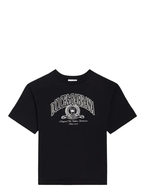 Dolce & Gabbana Short-sleeved T-shirt - Black