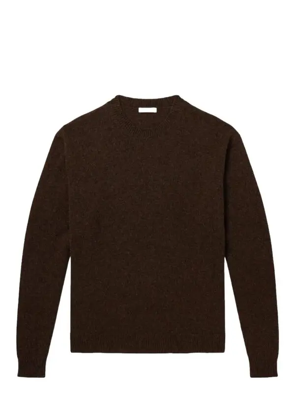 THE ROW Crew Neck Sweater - Black