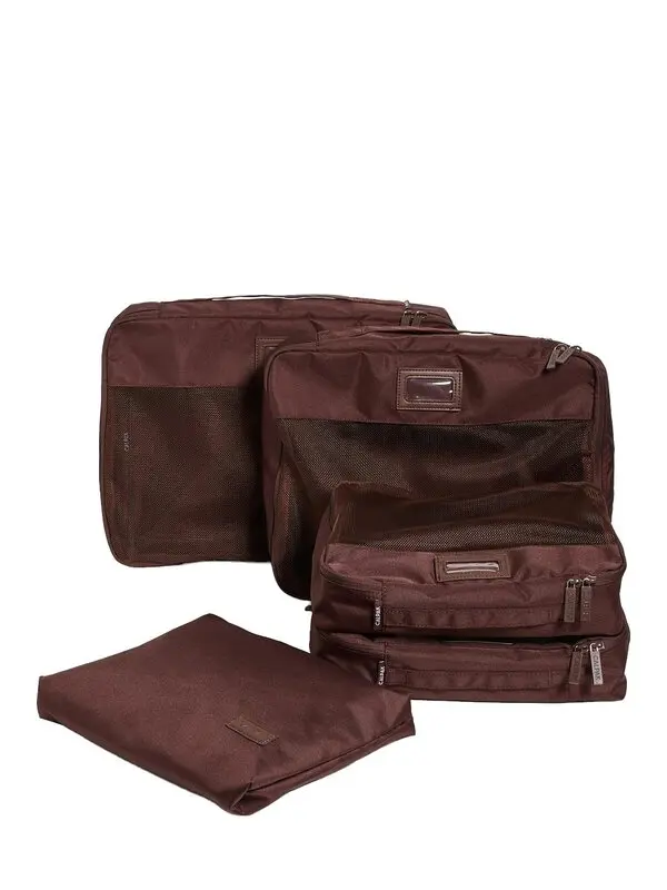 CALPAK 5-piece Packing Cube Set - Walnut
