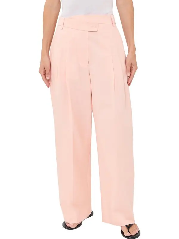 THE LATEST Petite Ester Tecnico Tinto Pants - Light Pink