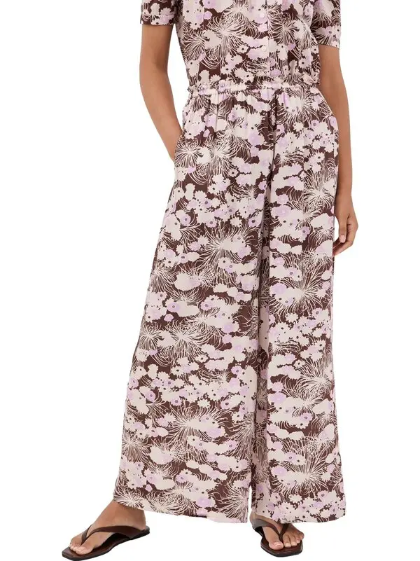Alix Of Bohemia Margie Dandelion Dusk Pants - Dark Brown