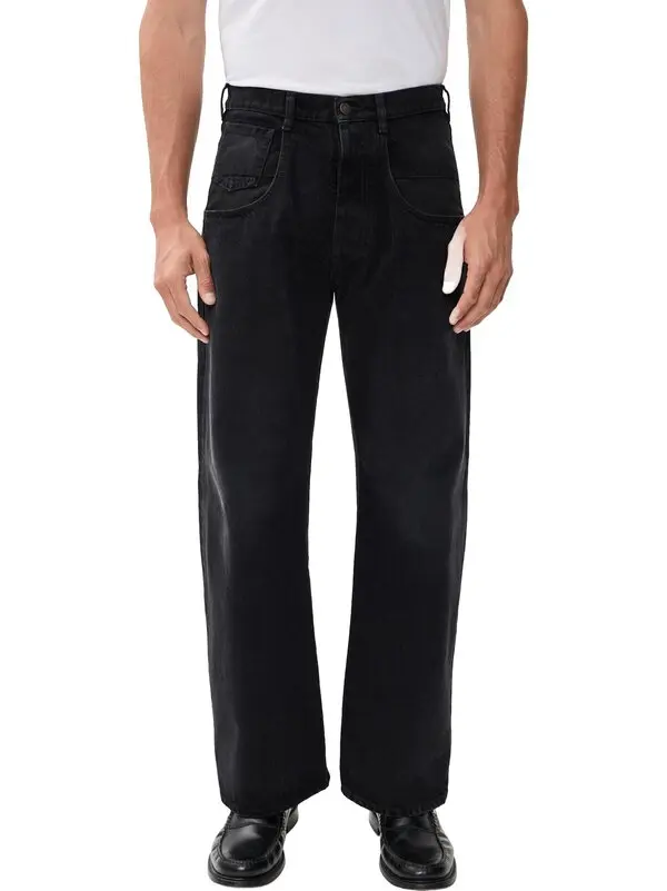 MAISON MARGIELA Double Pocket Jeans - Black Denim