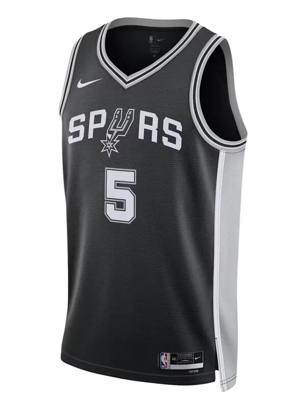 Nike San Antonio Spurs Icon Edition Swingman Jersey - Black