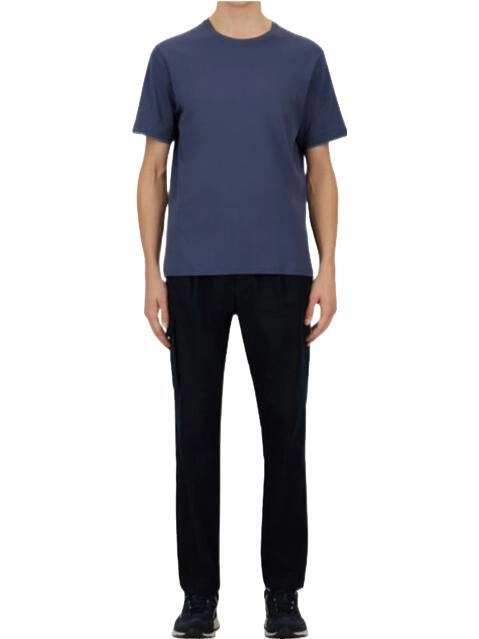 Herno Resort T-shirt In Lightweight Cotton Jersey And Stretch Nylon - Black