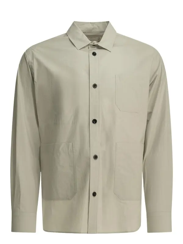 Sacai Typewriter Patch Pocket Shirt - Grey