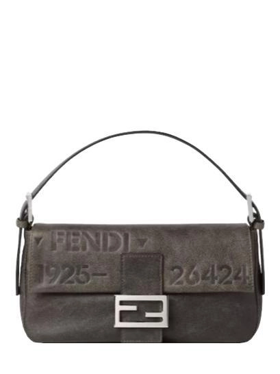 Fendi Baguette Shoulder Bag - Black