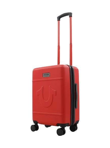 True Religion Molded U Hardside Carry-on Spinner Luggage - Red