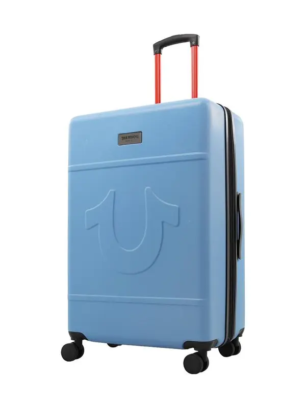 True Religion Molded U Hardside Spinner Luggage - Blue