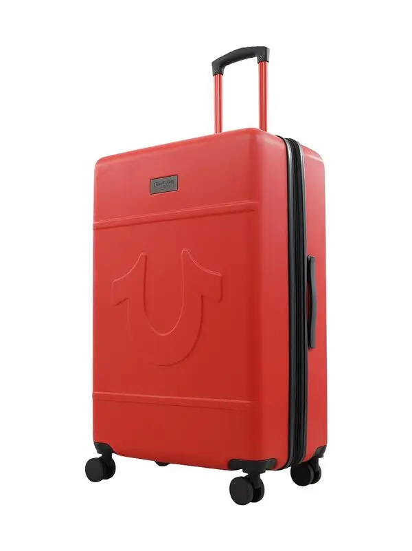 True Religion Molded U Hardside Spinner Luggage - Red