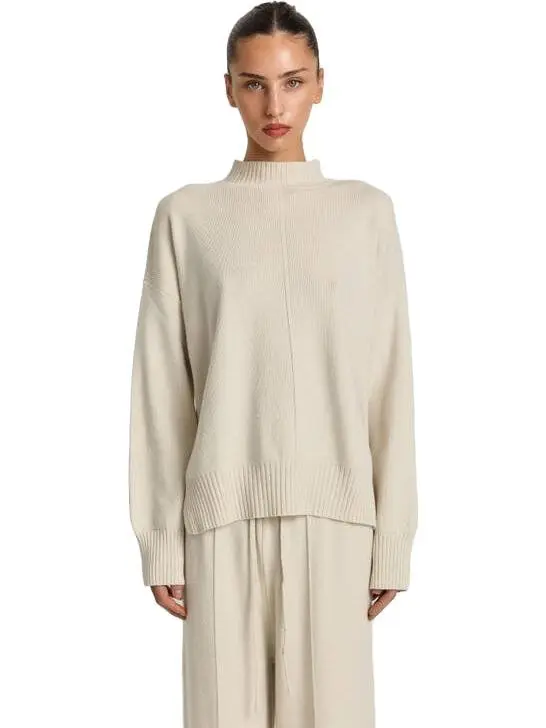 SASHA THERESE Maxine Knit Top - Cream