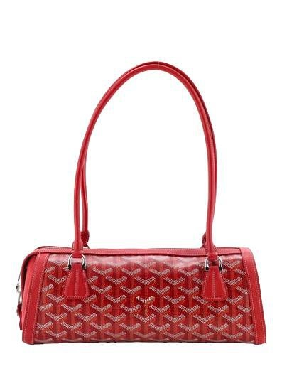 Goyard Bonbonniere Bag Coated Canvas - Red