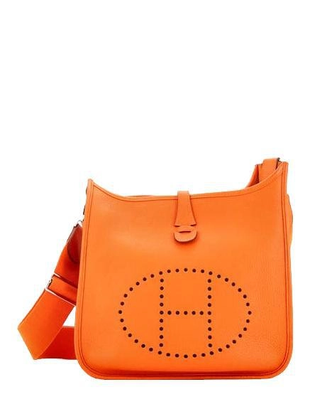 Hermès Evelyne Bag Gen Iii Clemence Pm - Orange