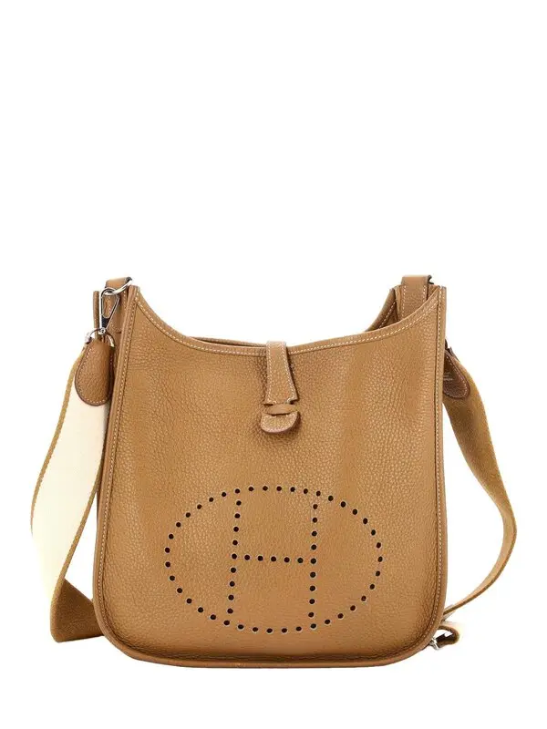 Hermès Evelyne Bag Gen Iii Clemence Pm - Brown